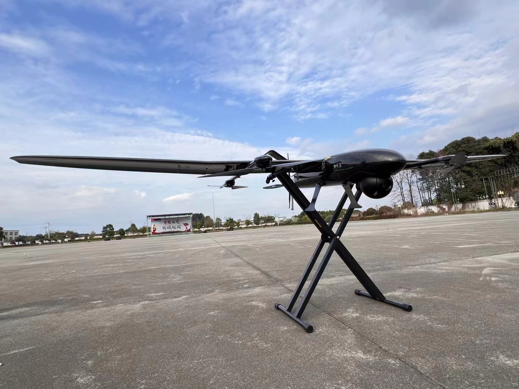 150 km de longueur d'endurance de longue portée VTOL UAV Drone 6hous ...